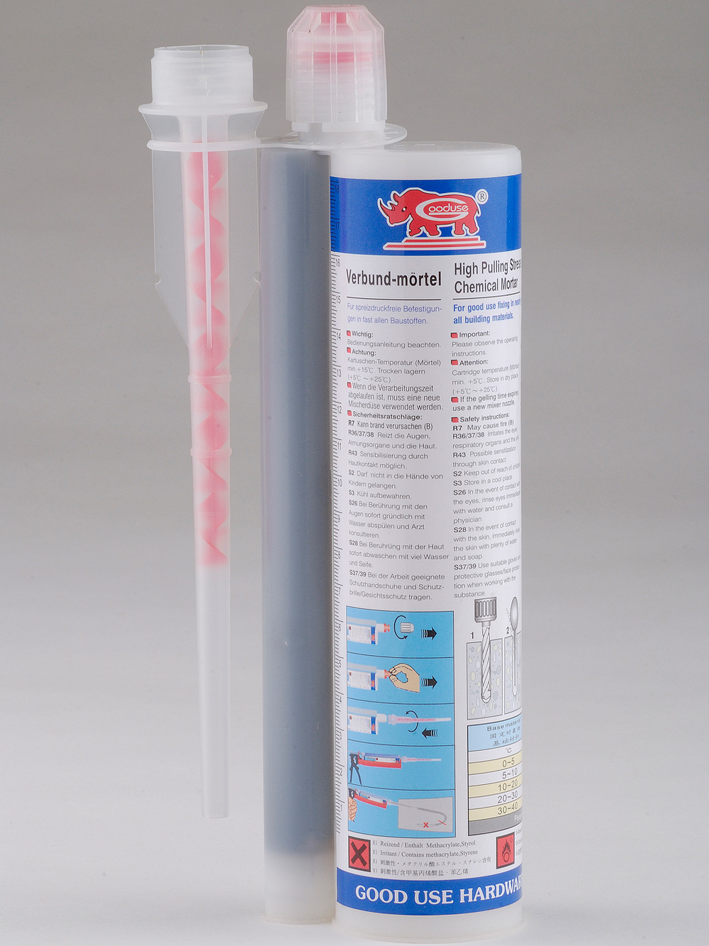 Epoxy Acrylate With Styrene 345 ml - quality Chemical Anchors with ...