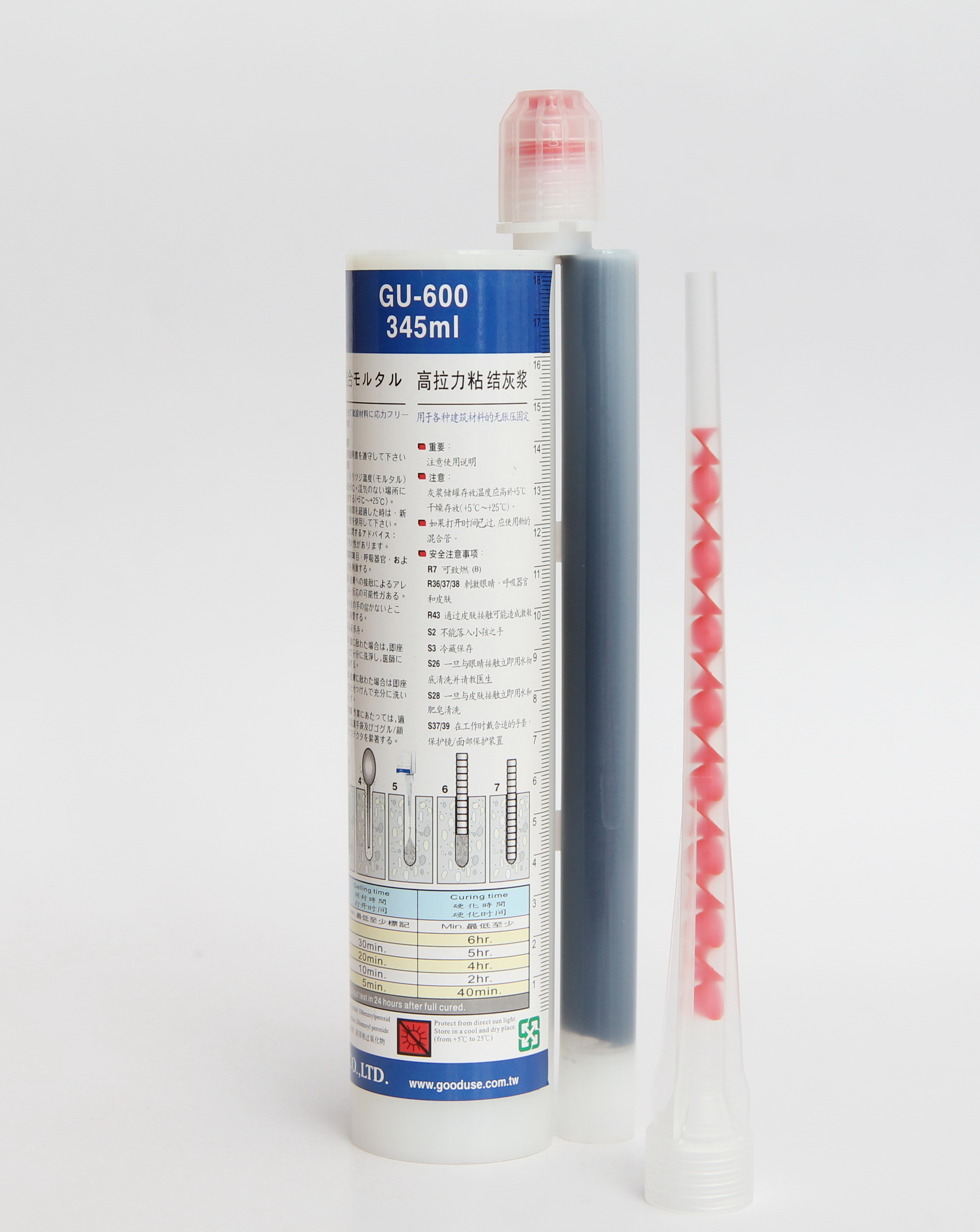 Epoxy Acrylate With Styrene 345 ml - quality Chemical Anchors with ...